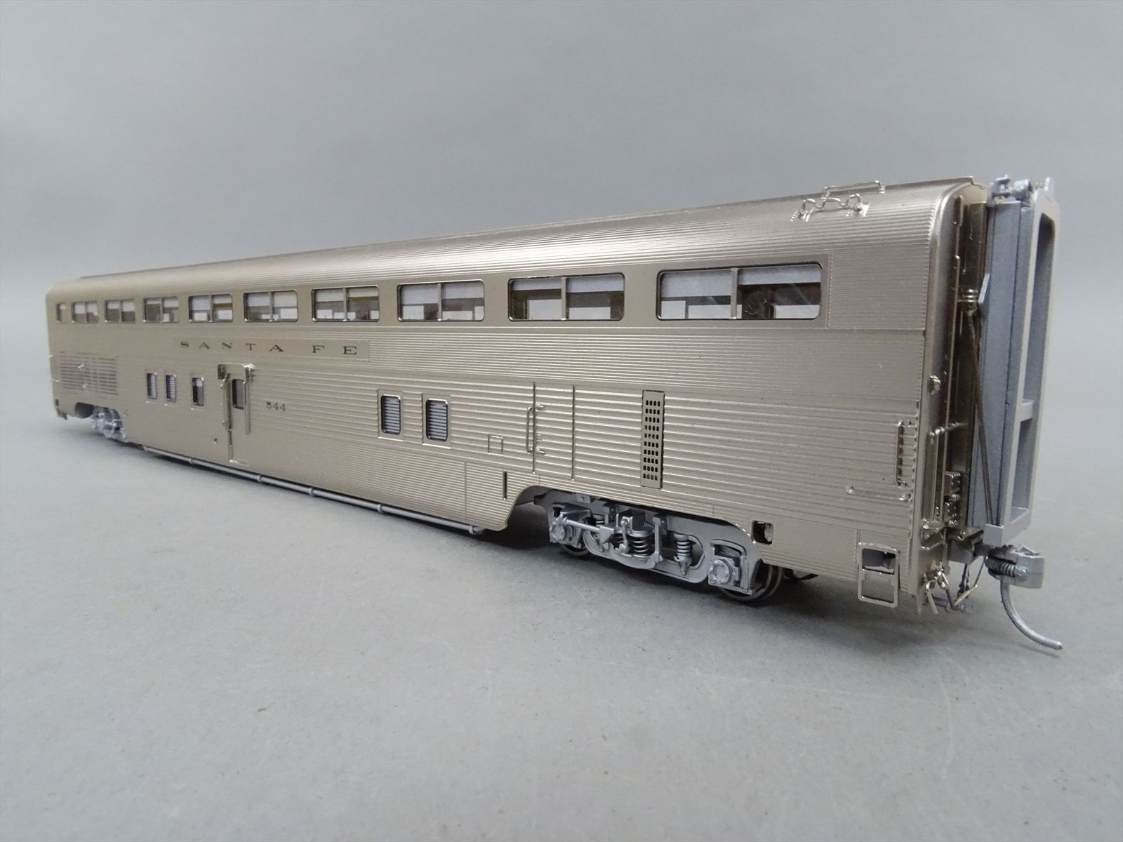 HO Brass Model - TCY 0460 The Coach Yard ATSF Santa Fe Hi-Level Budd Step Down Coach #544 - F/P ...