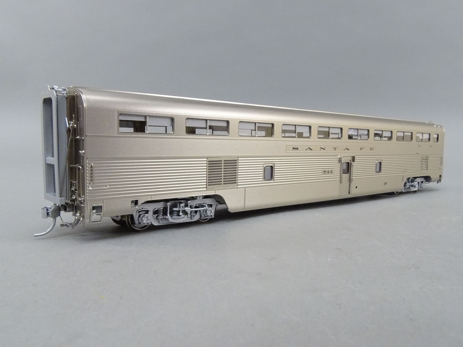 HO Brass Model - TCY 0460 The Coach Yard ATSF Santa Fe Hi-Level Budd ...