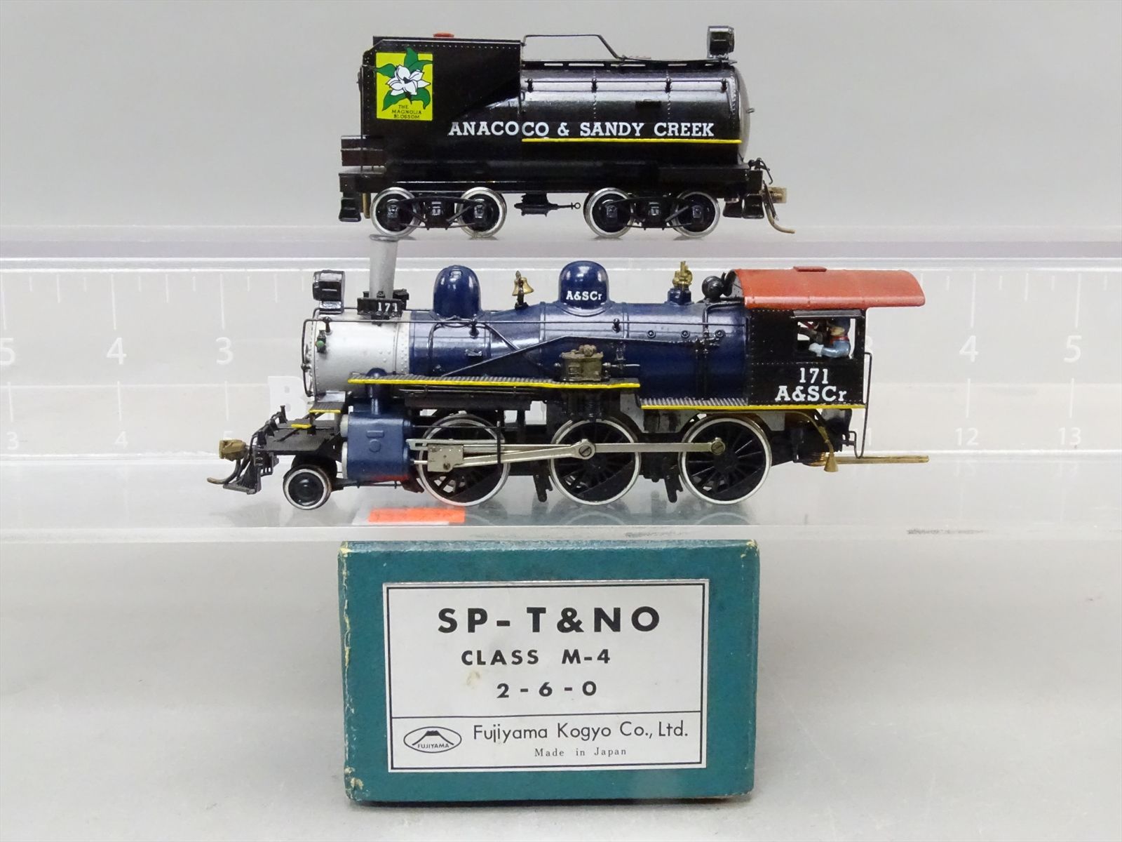 HO Brass Model - PFM SP as Private Road A&SCr M-4 2-6-0 #171 - Custom ...