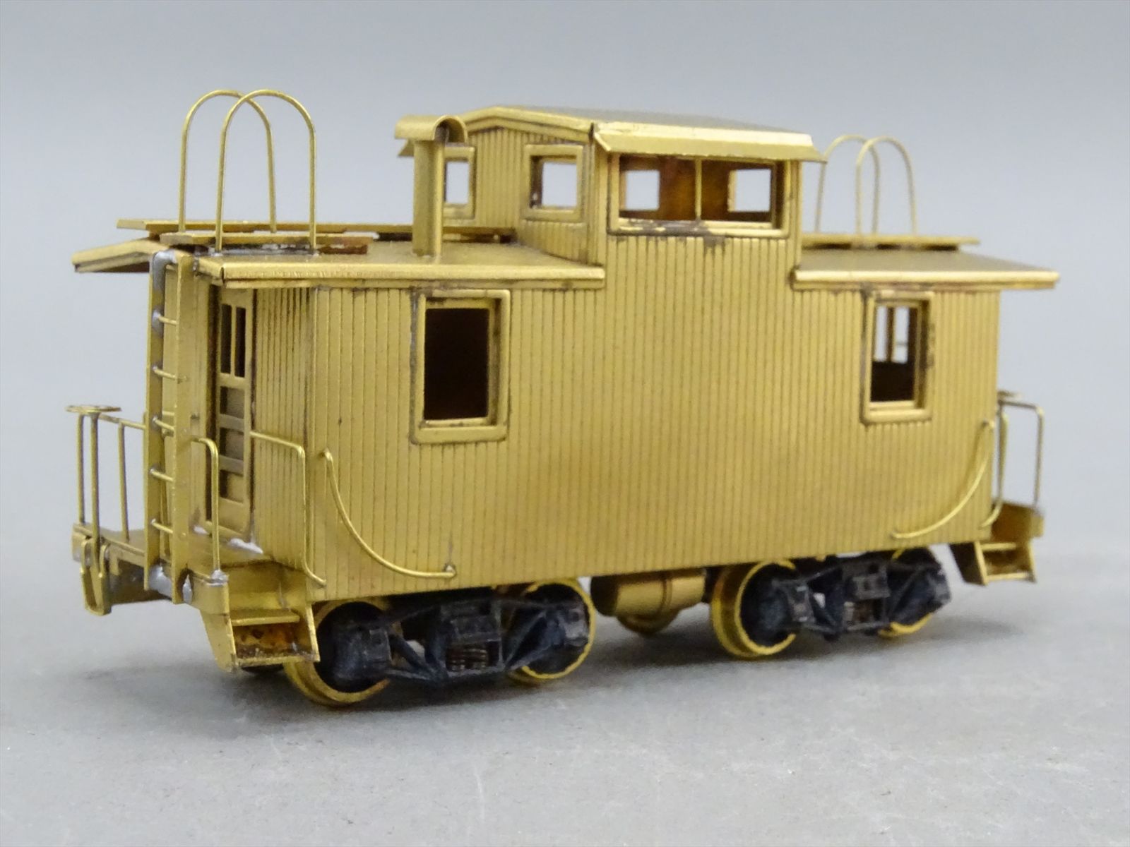 HO Brass Model - NWSL Weyerhauser 001 Wood Caboose - Unpainted - 1960 ...