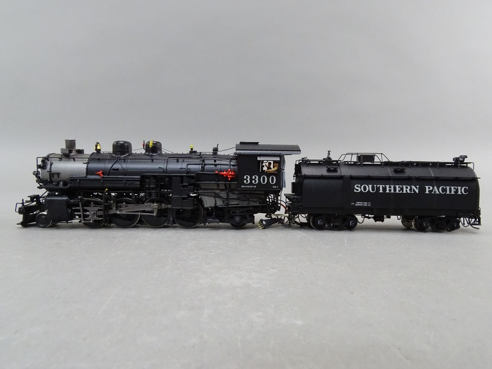 HO Brass Model - NBL SP1.1 SP Southern Pacific MK-7 2-8-2 1950 #3300 ...