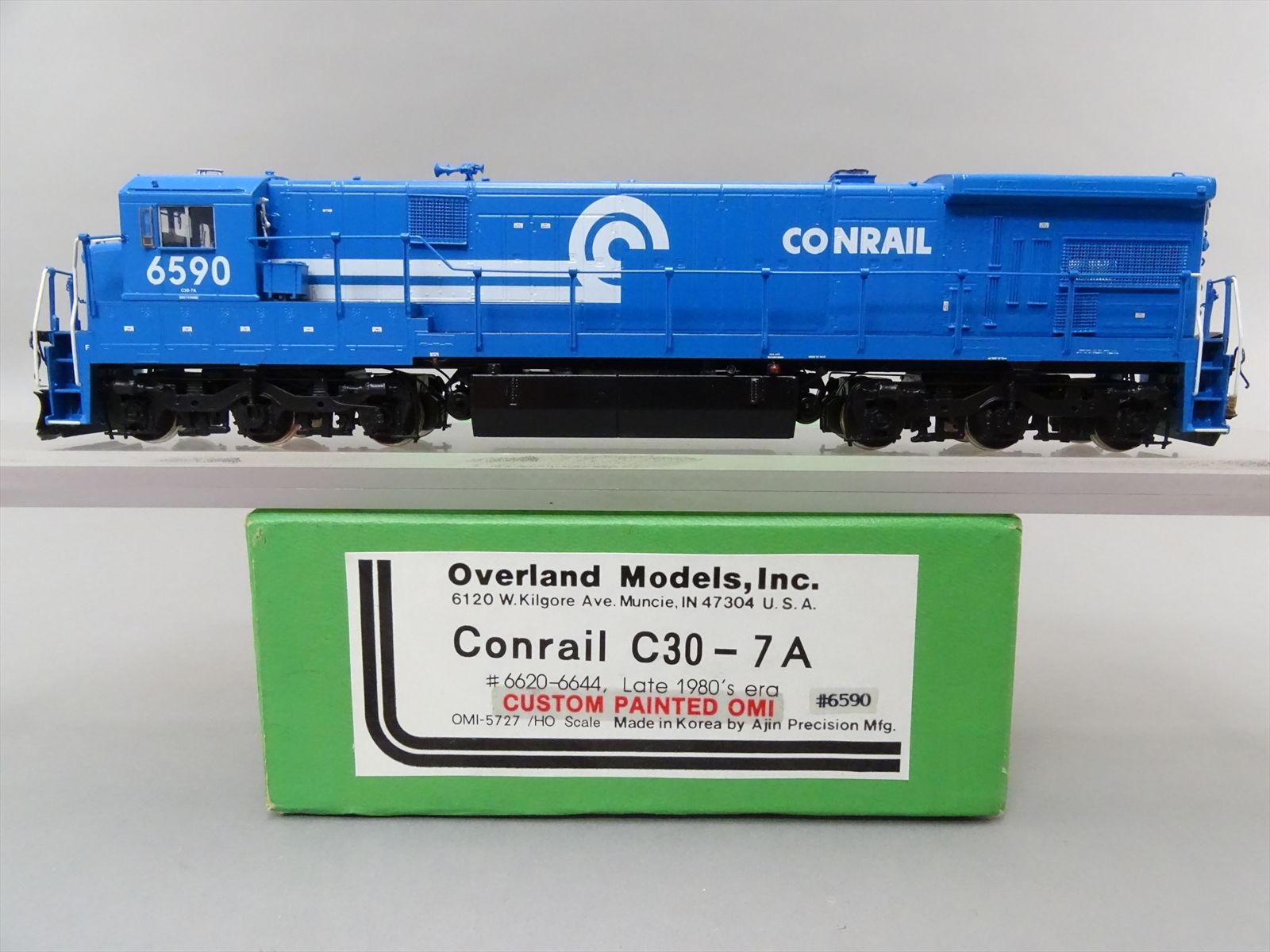 HO Brass Model - OMI 5727.1 CR Conrail C30-7A Late 1980's Era #6590 - F ...