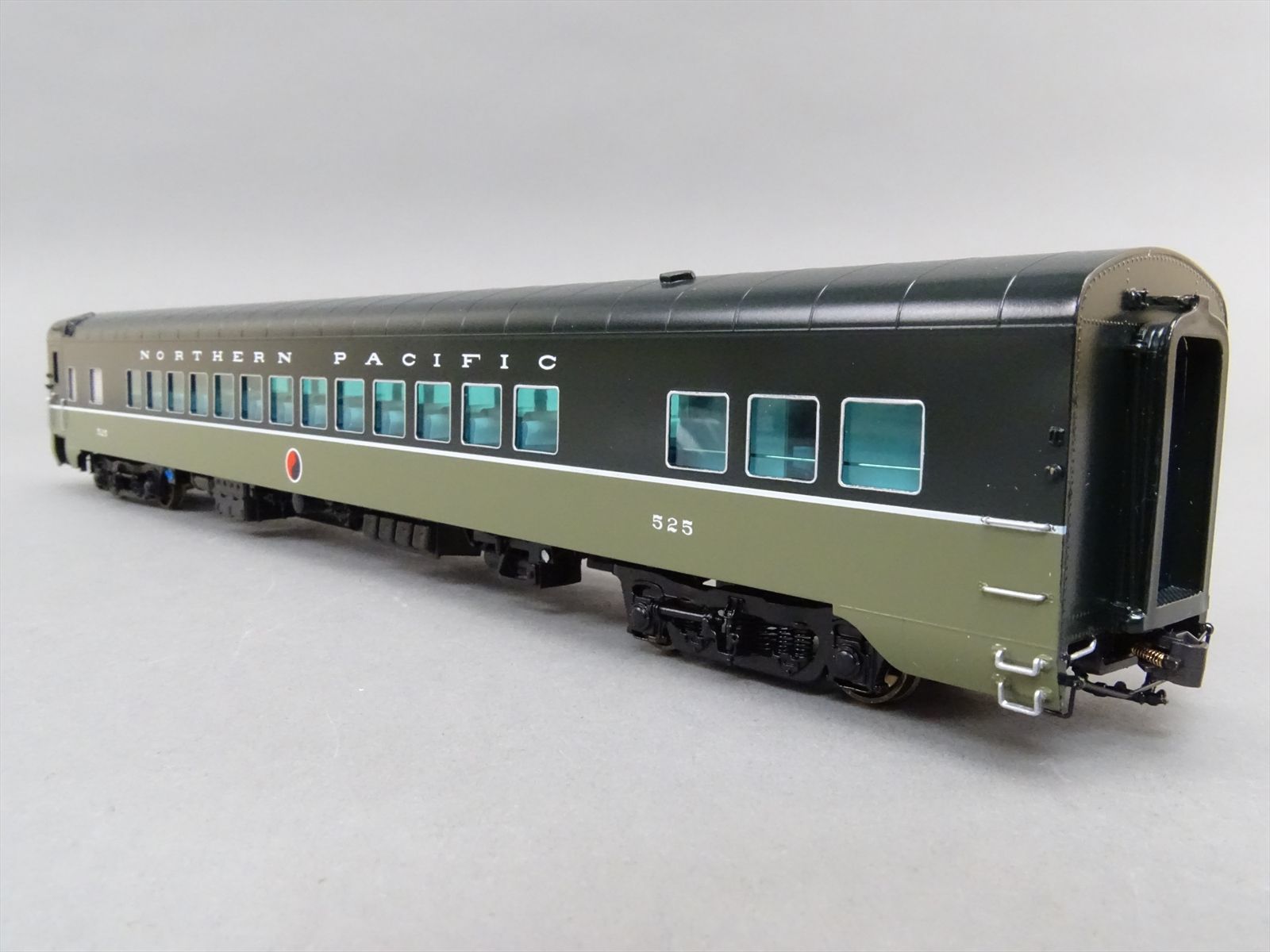 HO Brass Model - RWC NP04 NP Northern Pacific 56 Seat Coach #525 - F/P ...