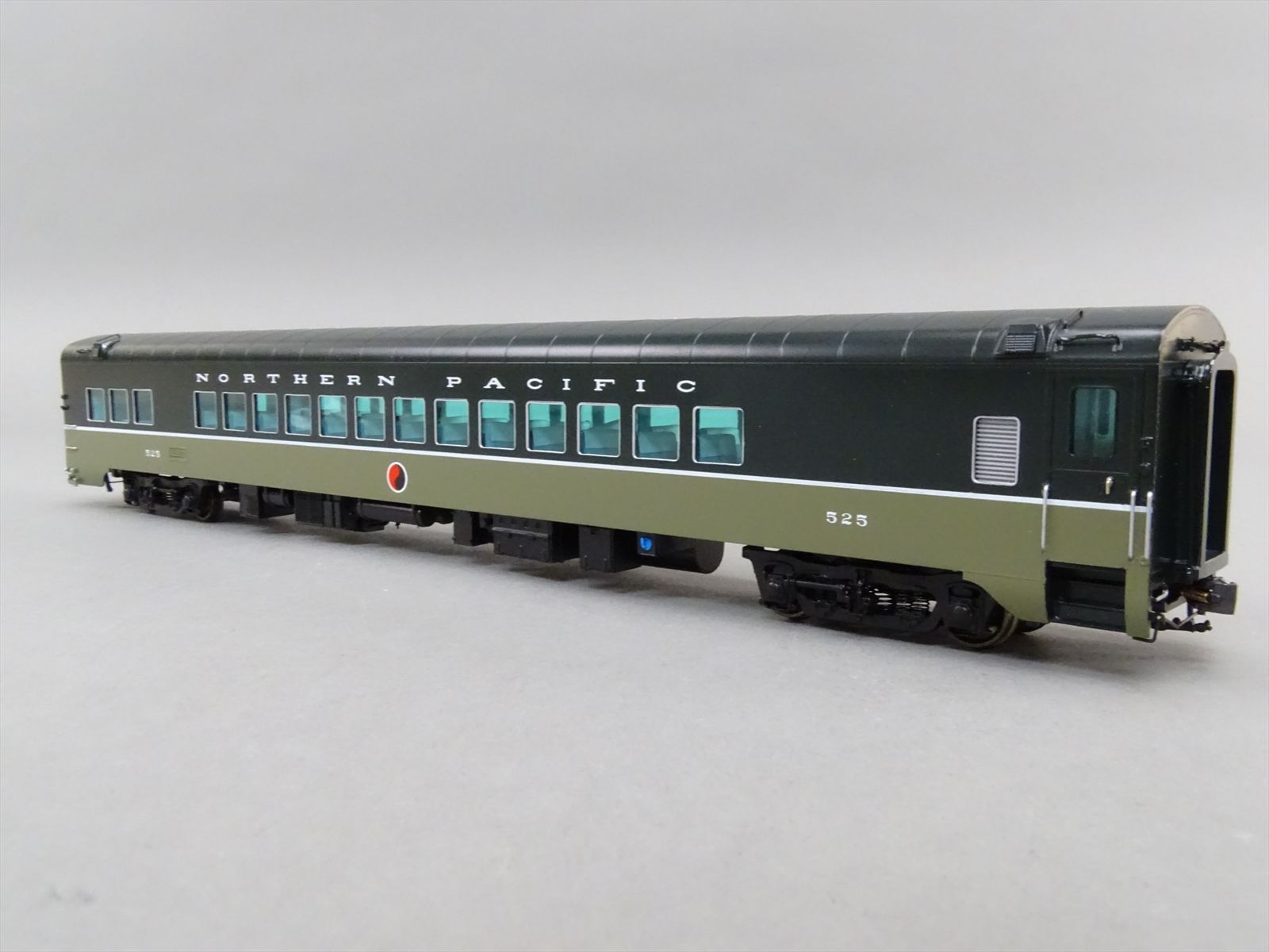 HO Brass Model - RWC NP04 NP Northern Pacific 56 Seat Coach #525 - F/P ...