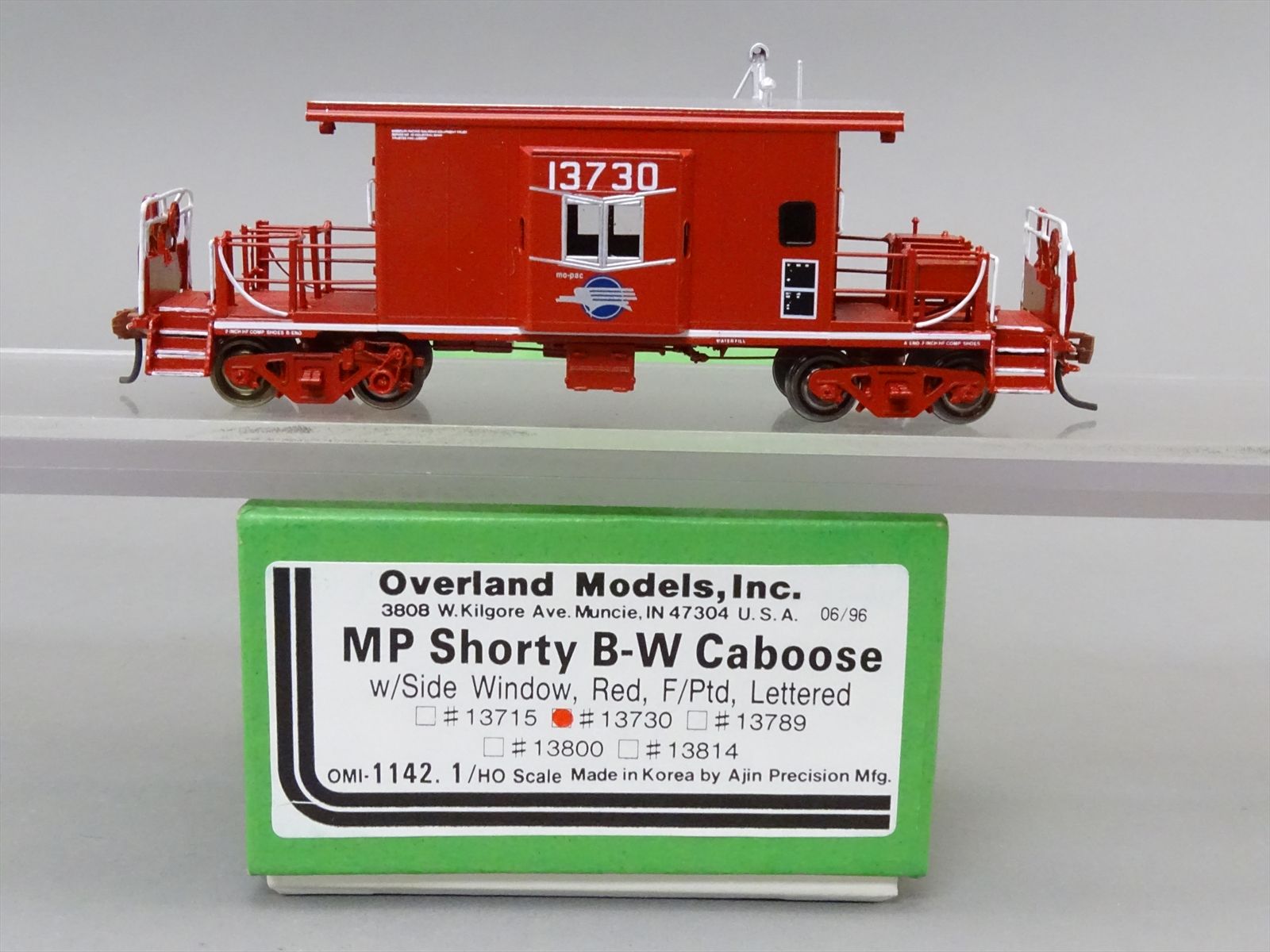 HO Brass Model - OMI 1142.1 MP MoPac Missouri Pacific Shorty B-W ...