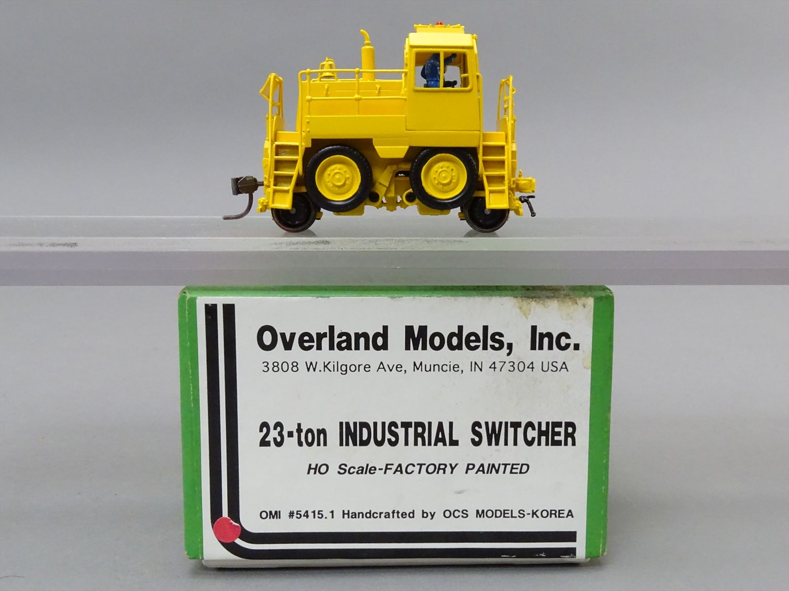 HO Brass Model - OMI 5415.1 23 Ton Industrial Switcher Trackmobile - F ...