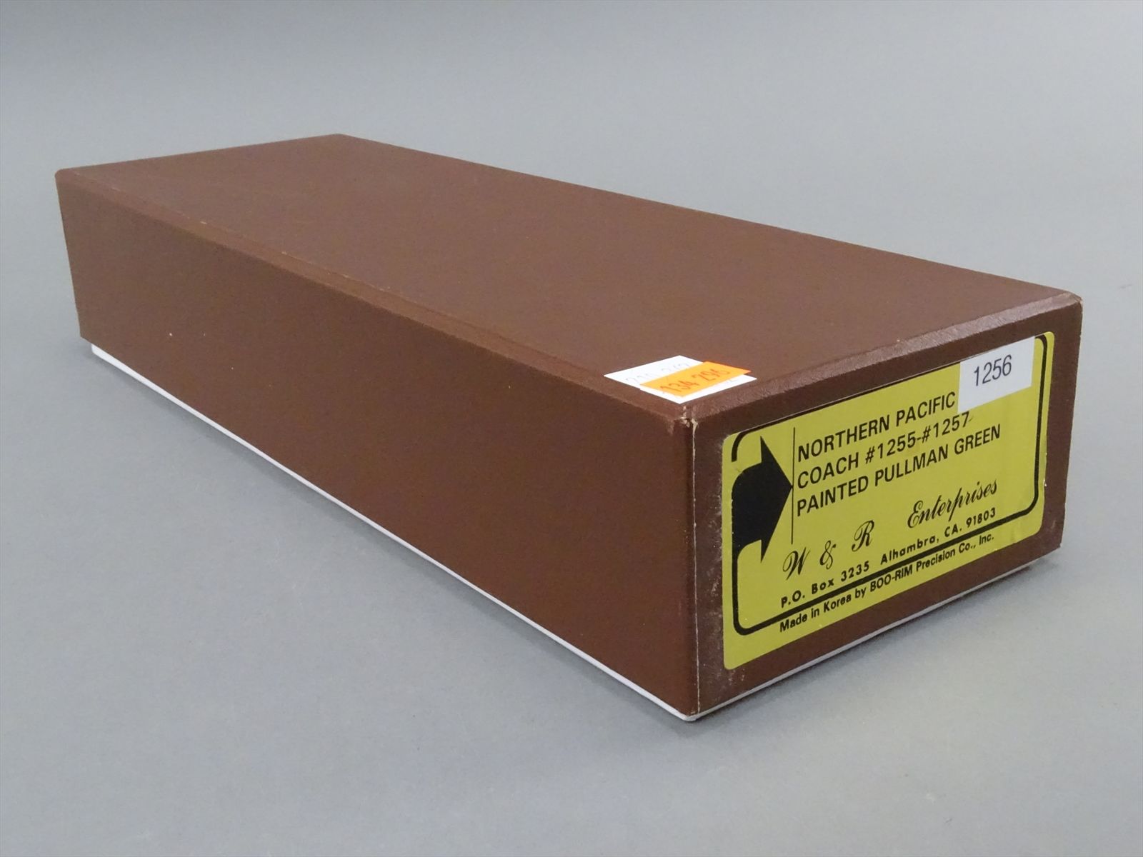 HO Brass Model - W&R NP Northern Pacific Coach Pullman Green #1256 - F ...