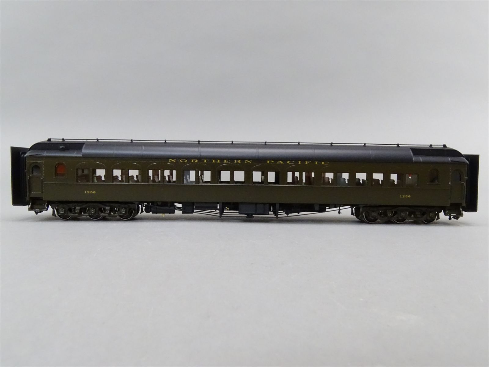 HO Brass Model - W&R NP Northern Pacific Coach Pullman Green #1256 - F ...