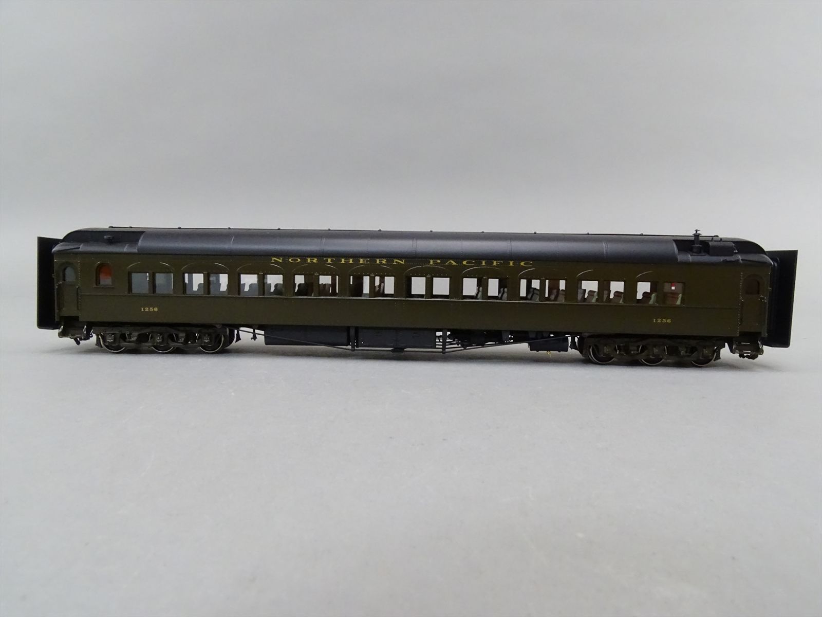 HO Brass Model - W&R NP Northern Pacific Coach Pullman Green #1256 - F ...