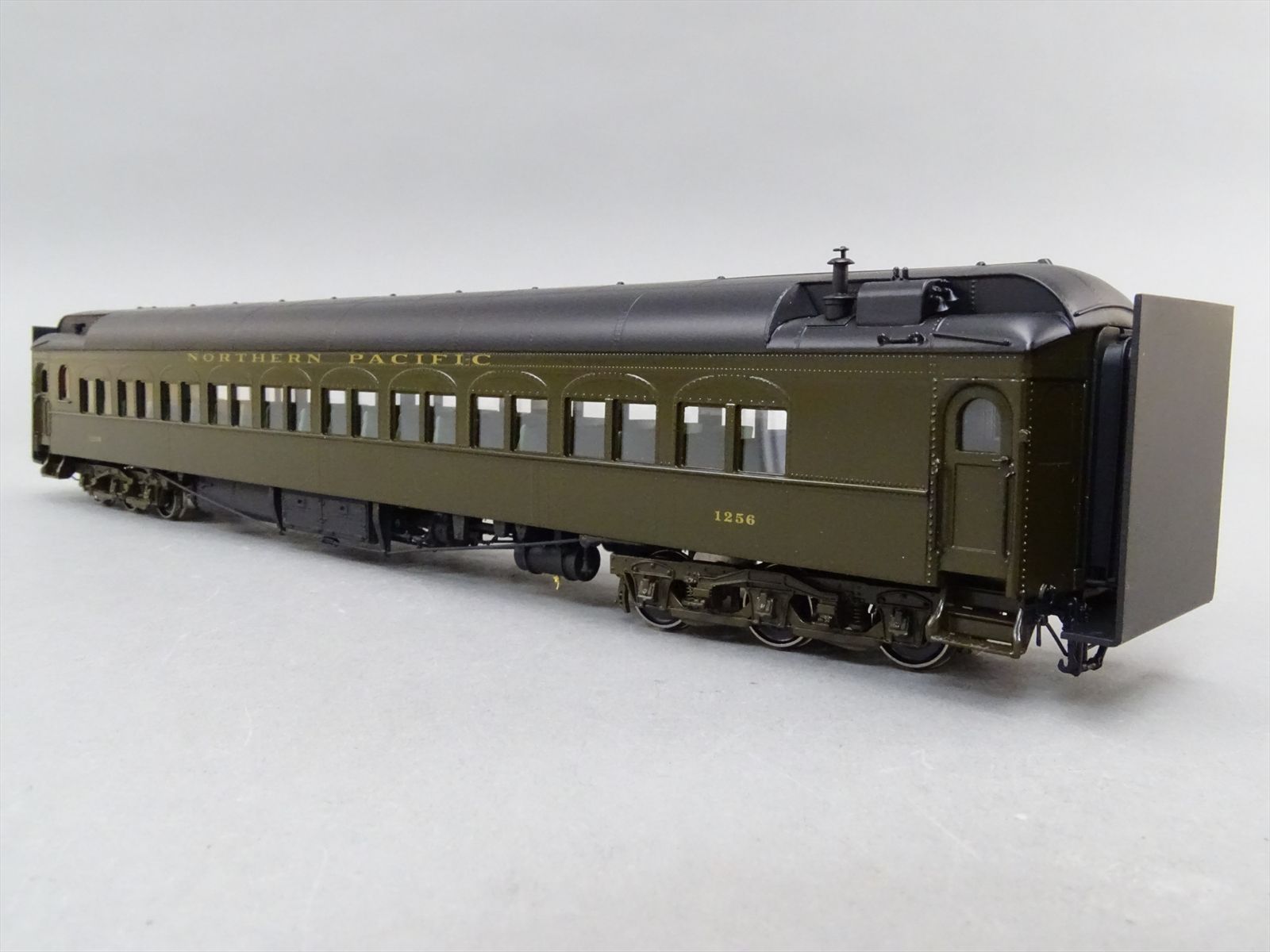 HO Brass Model - W&R NP Northern Pacific Coach Pullman Green #1256 - F ...