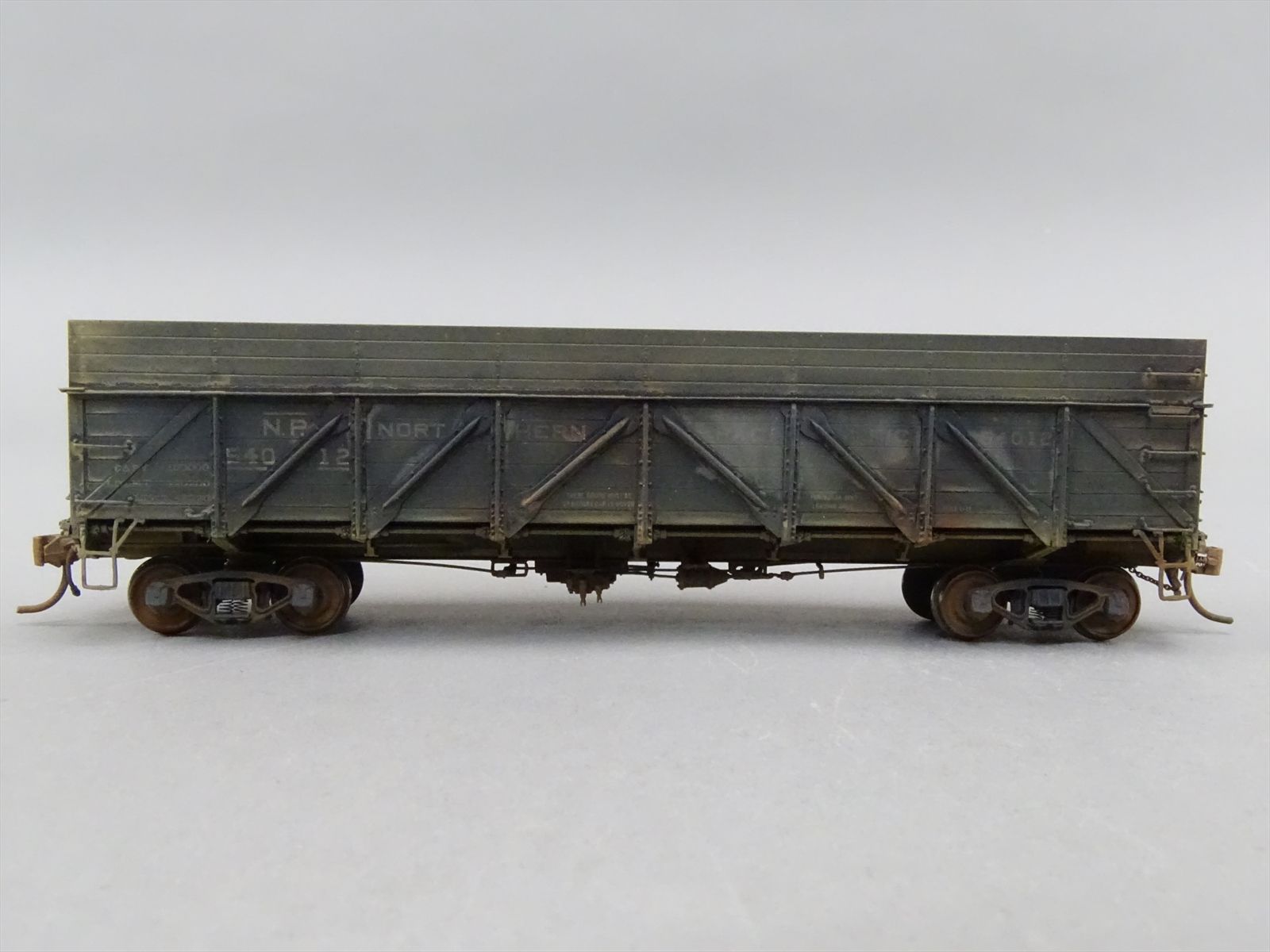 HO Brass Model - W&R NP Northern Pacific Sugar Beet Car Black Version 4 ...