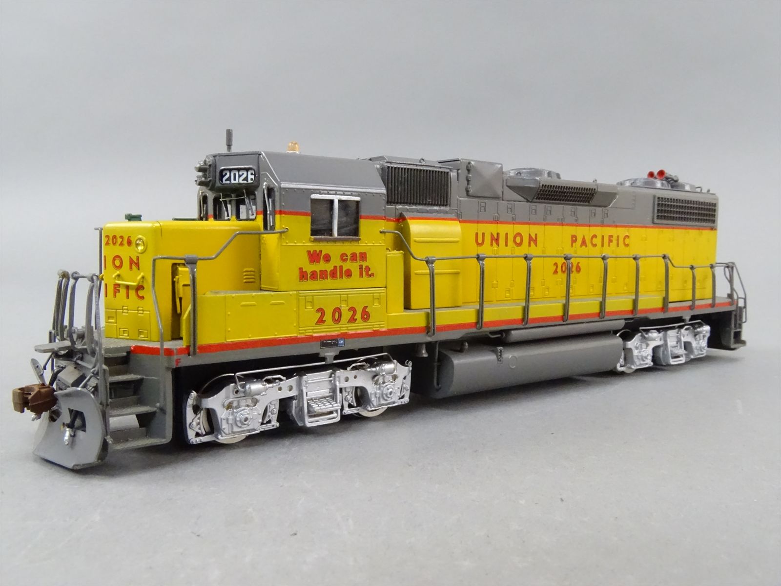 HO Brass Model - ALCO D-186 UP Union Pacific EMD GP-38-2 Diesel #2026 DCC + Sound - Custom ...