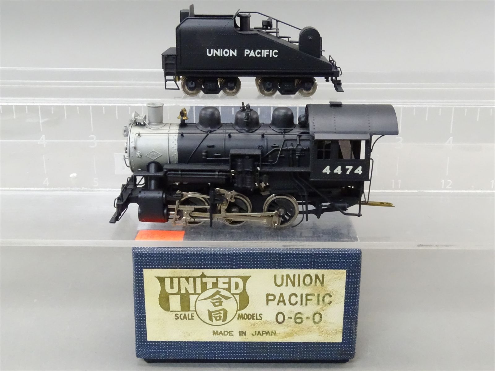 HO Brass Model - PFM UP Union Pacific 0-6-0 #4474 - Custom - 1962 Run ...