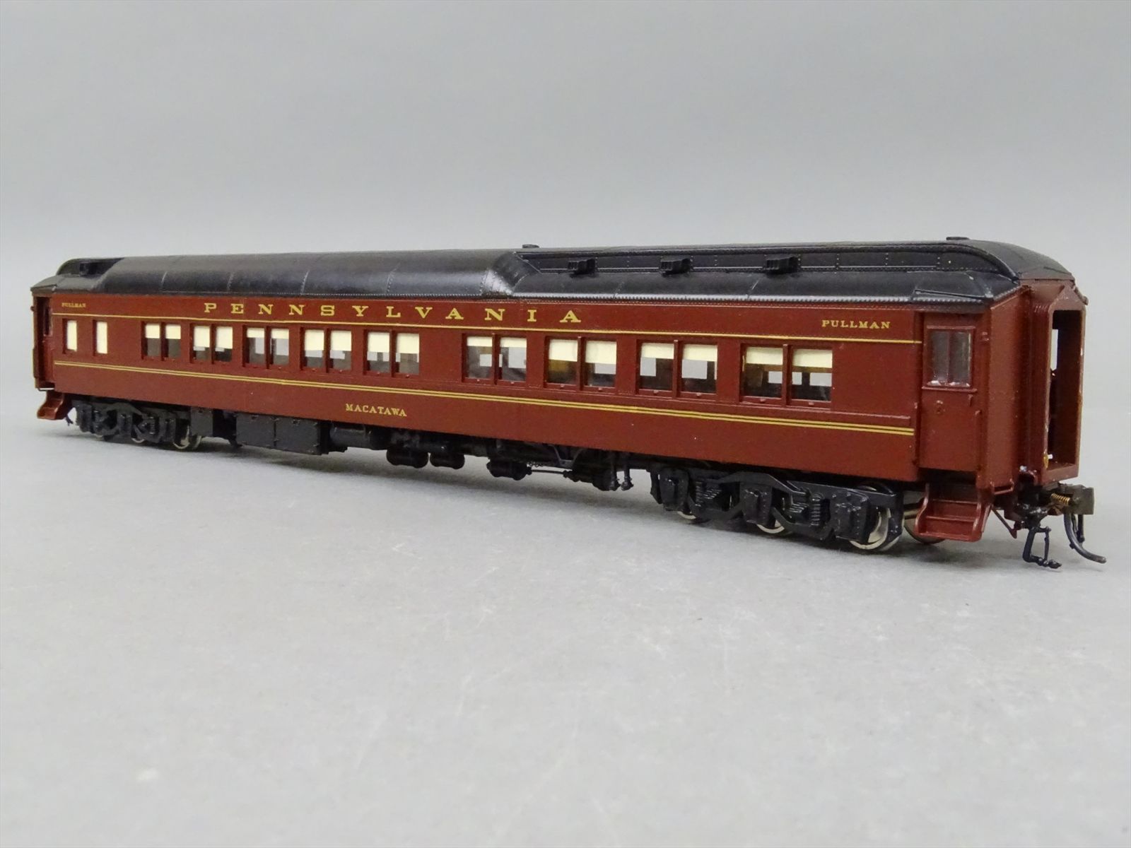 HO Brass Model - Oriental 0897 PRR Pennsylvania HW Heavyweight Pullman 10-1-2 Sleeper Macatawa ...