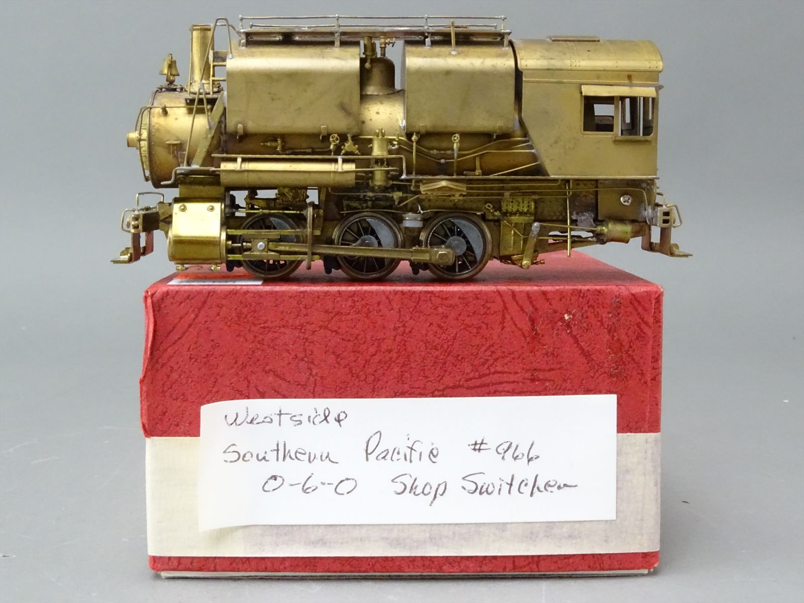 HO Brass Model - WMC SP Southern Pacific Shop Switcher 0-6-0T #966 ...