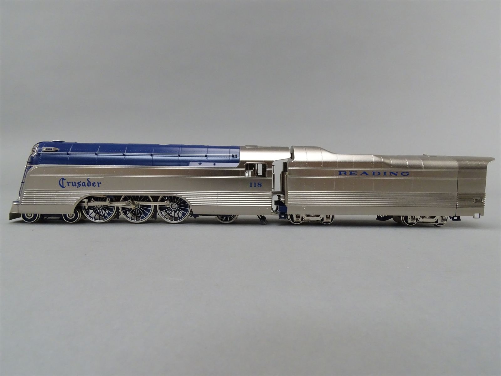 HO Brass Model - MTS Imports Reading Crusader 4-6-2 #118 Locomotive - F ...