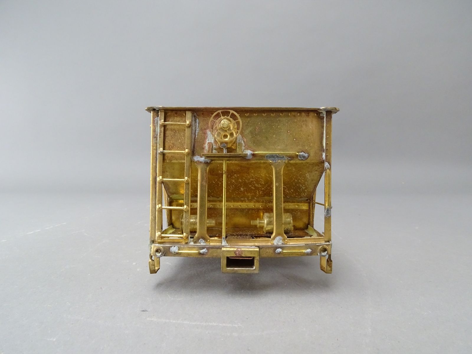 O Brass Model - USH US Hobbies 801 H-25 Quad Hopper Car - Unpainted ...