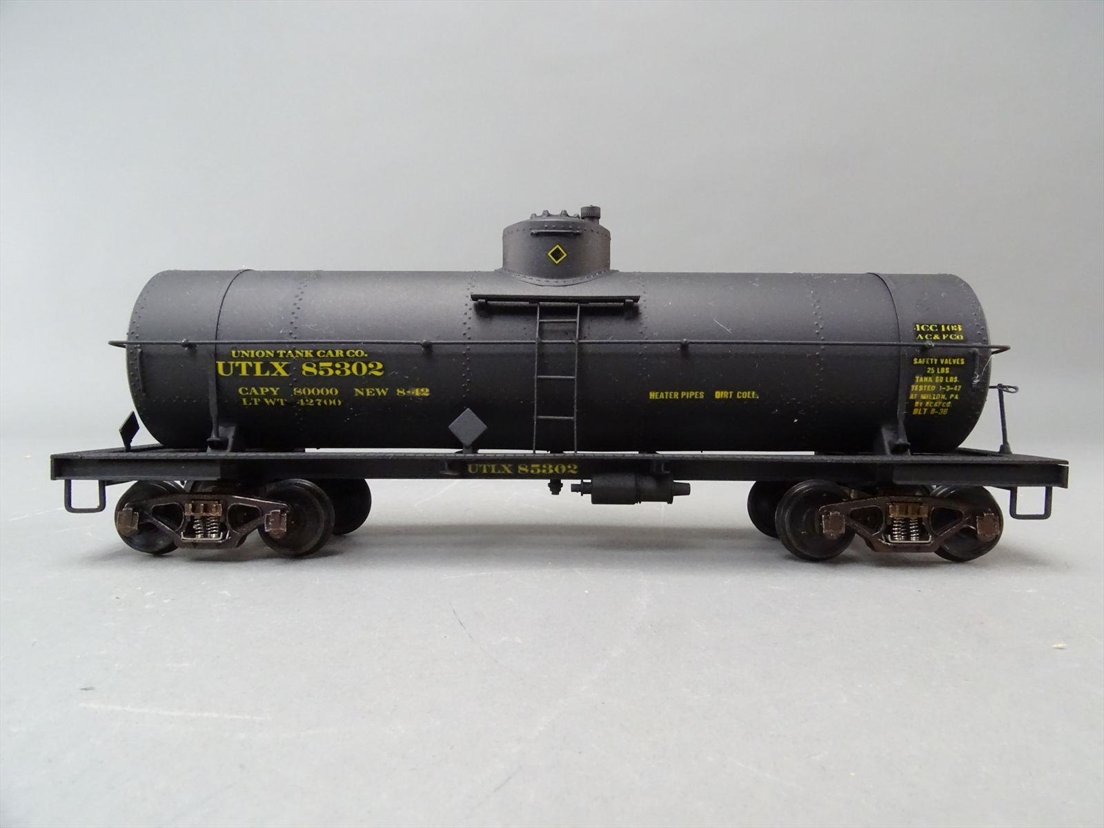 O Brass Model - USH 301 UTLX Union Tank 8000 Gallon Single Dome Tank ...