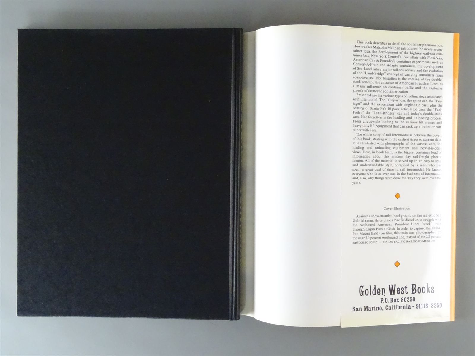 Railroad Book - Piggyback and Containers - David DeBoer - SIGNED