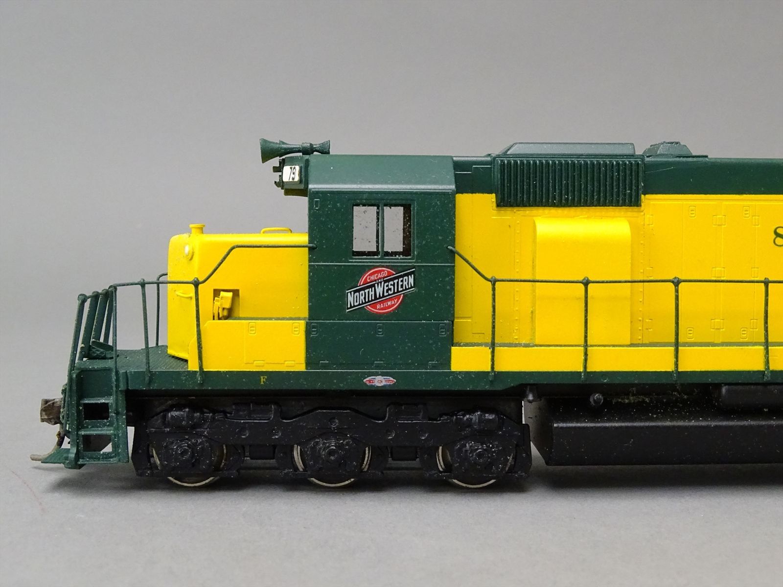 HO Brass Model - ALCO D-142 C&NW Chicago & Northwestern SD40 #879 - Custom - 1969 Run - Kumata