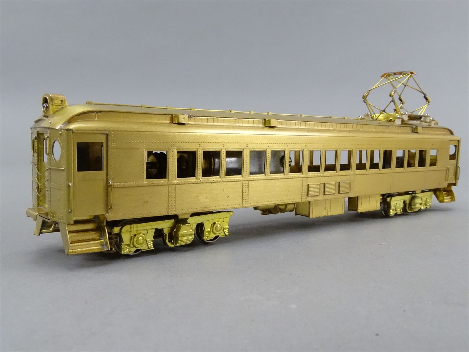 HO Brass Model - ALCO X-114 PRR Pennsylvania MU Car MP-54 Coach Powered ...