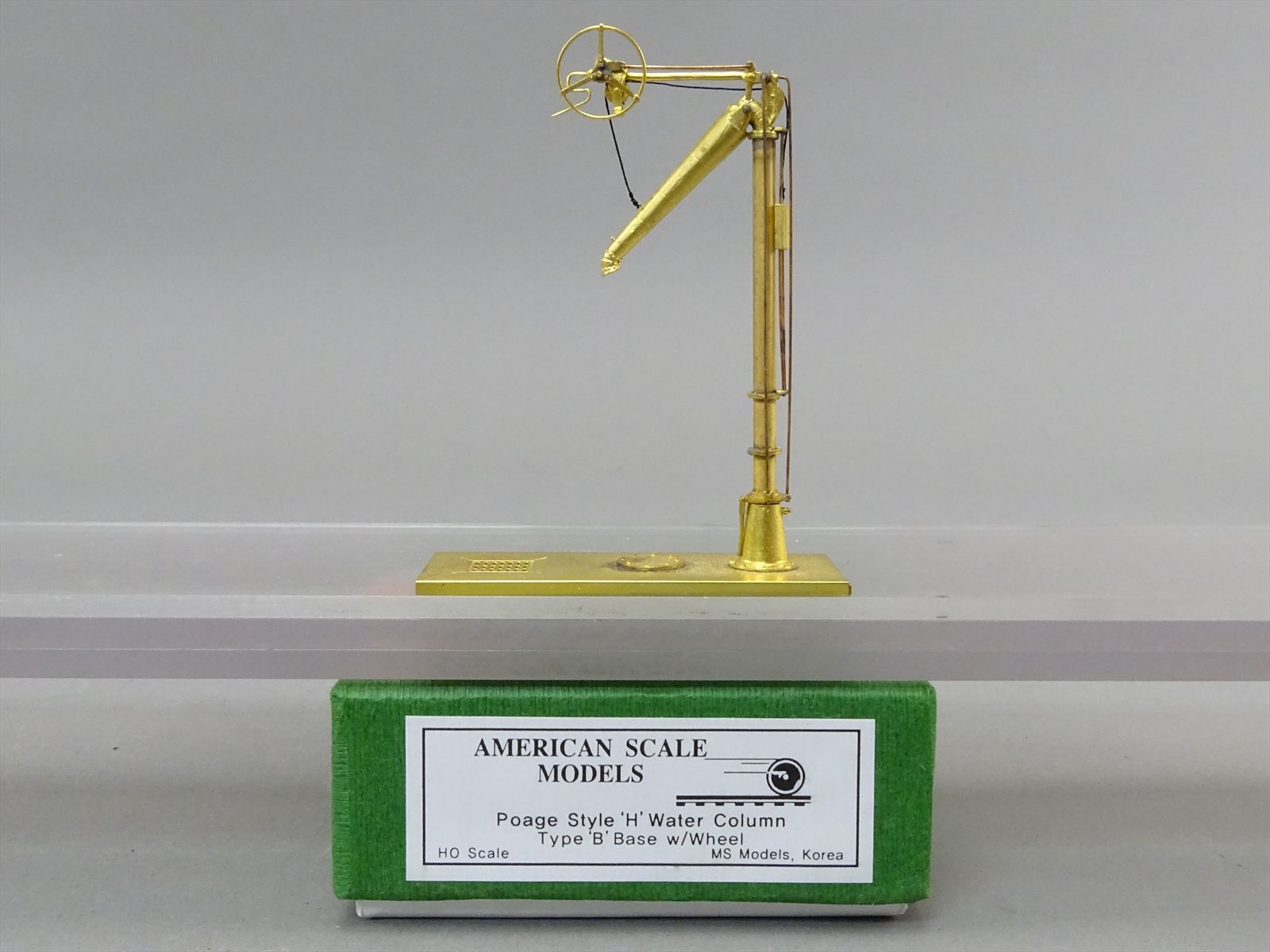 HO Brass Model - ASM American Scale Models Poage Style H Water Column ...