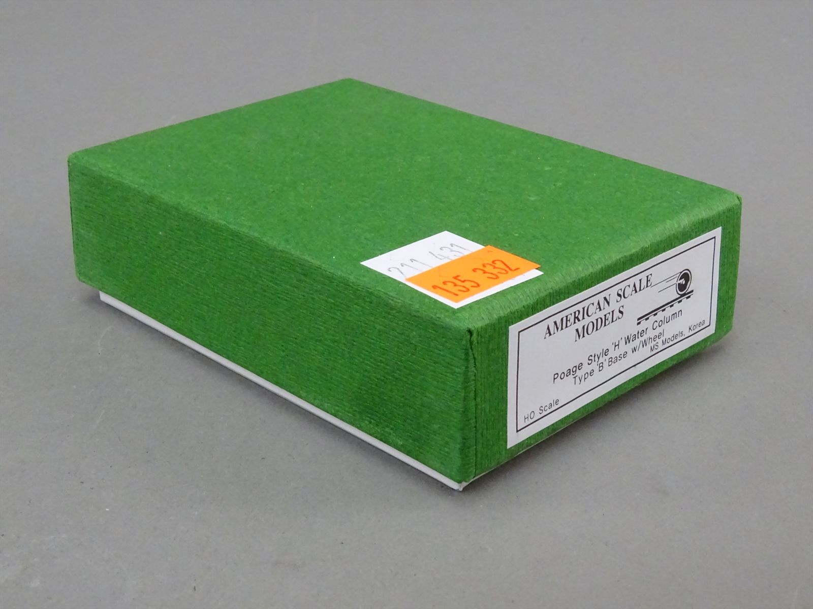 HO Brass Model - ASM American Scale Models Poage Style H Water Column ...