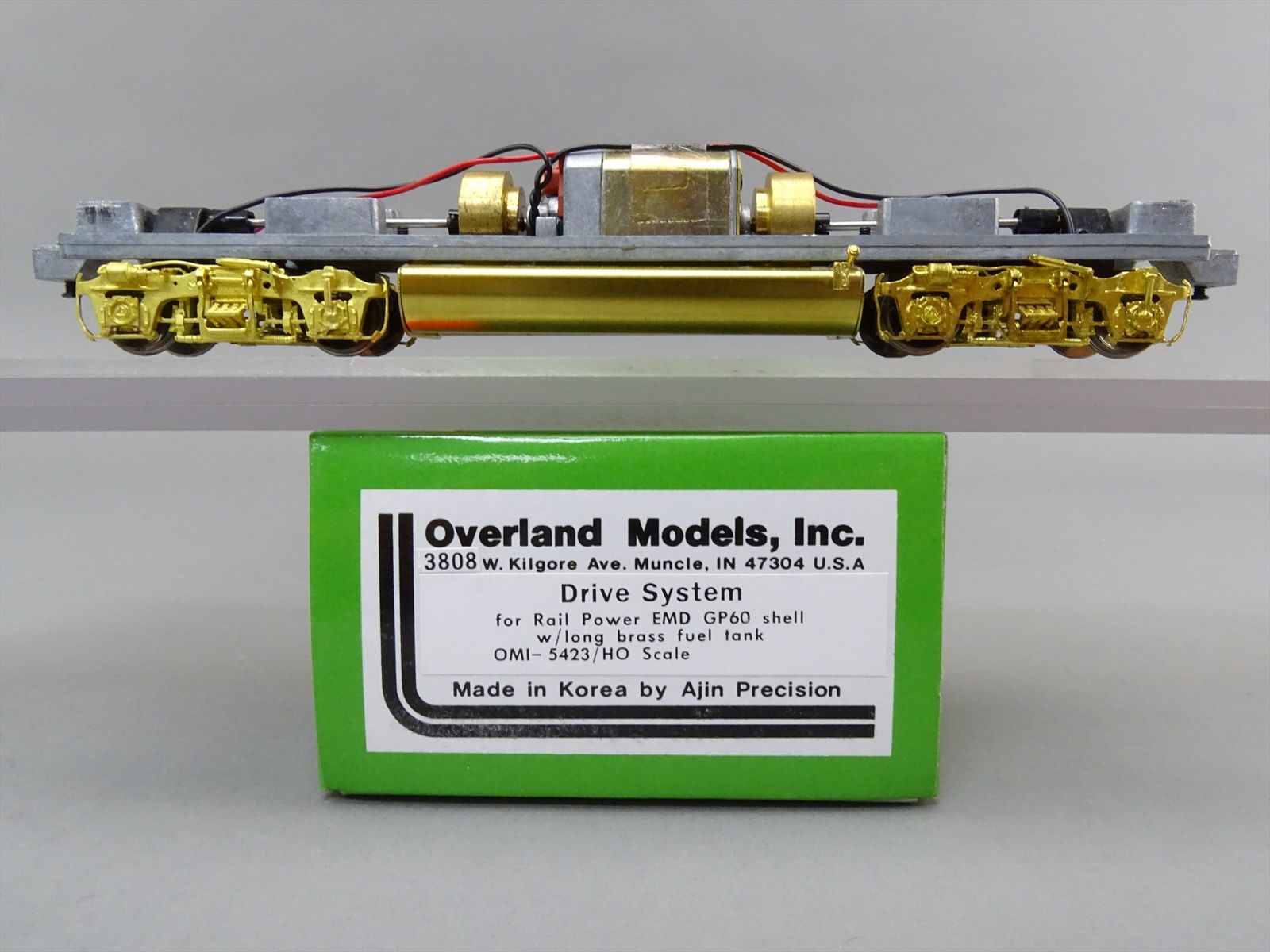 HO Brass Model - OMI 5423 Drive System for Rail Power EMD GP60 With ...