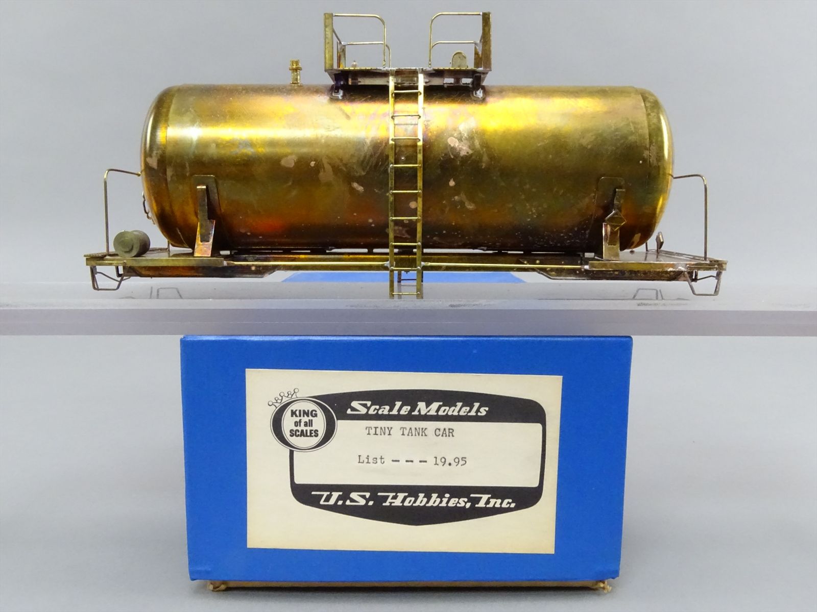O Brass Model - USH U.S. Hobbies Tiny Tank Car - Unpainted - KTM ...