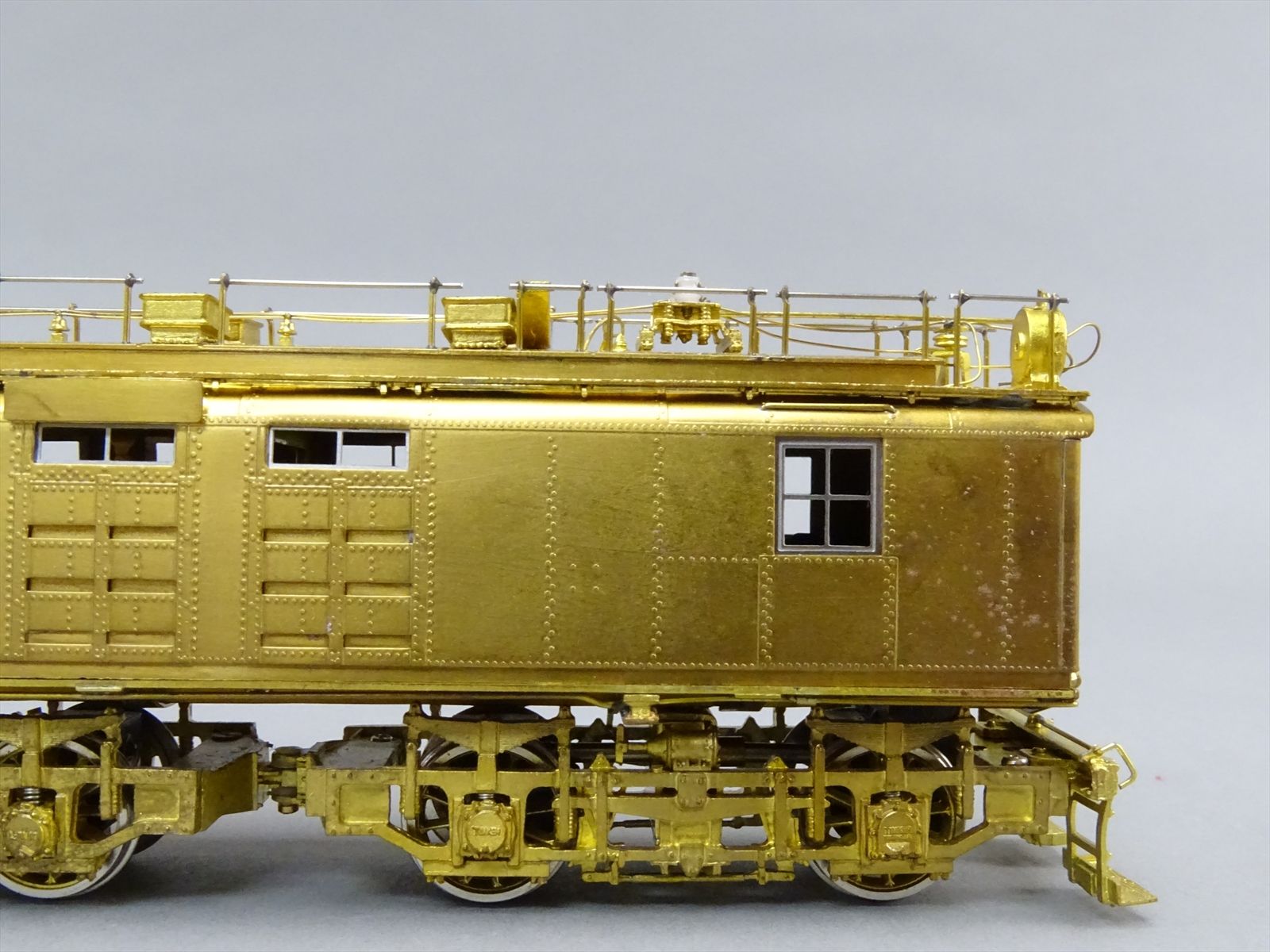 HO Brass Model - OMI 1908 Milwaukee Harlowtown Electric Switcher E57B - Unpainted - 1985 Run - Ajin