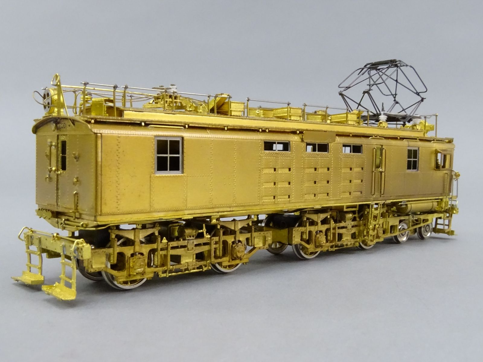HO Brass Model - OMI 1908 Milwaukee Harlowtown Electric Switcher E57B - Unpainted - 1985 Run - Ajin