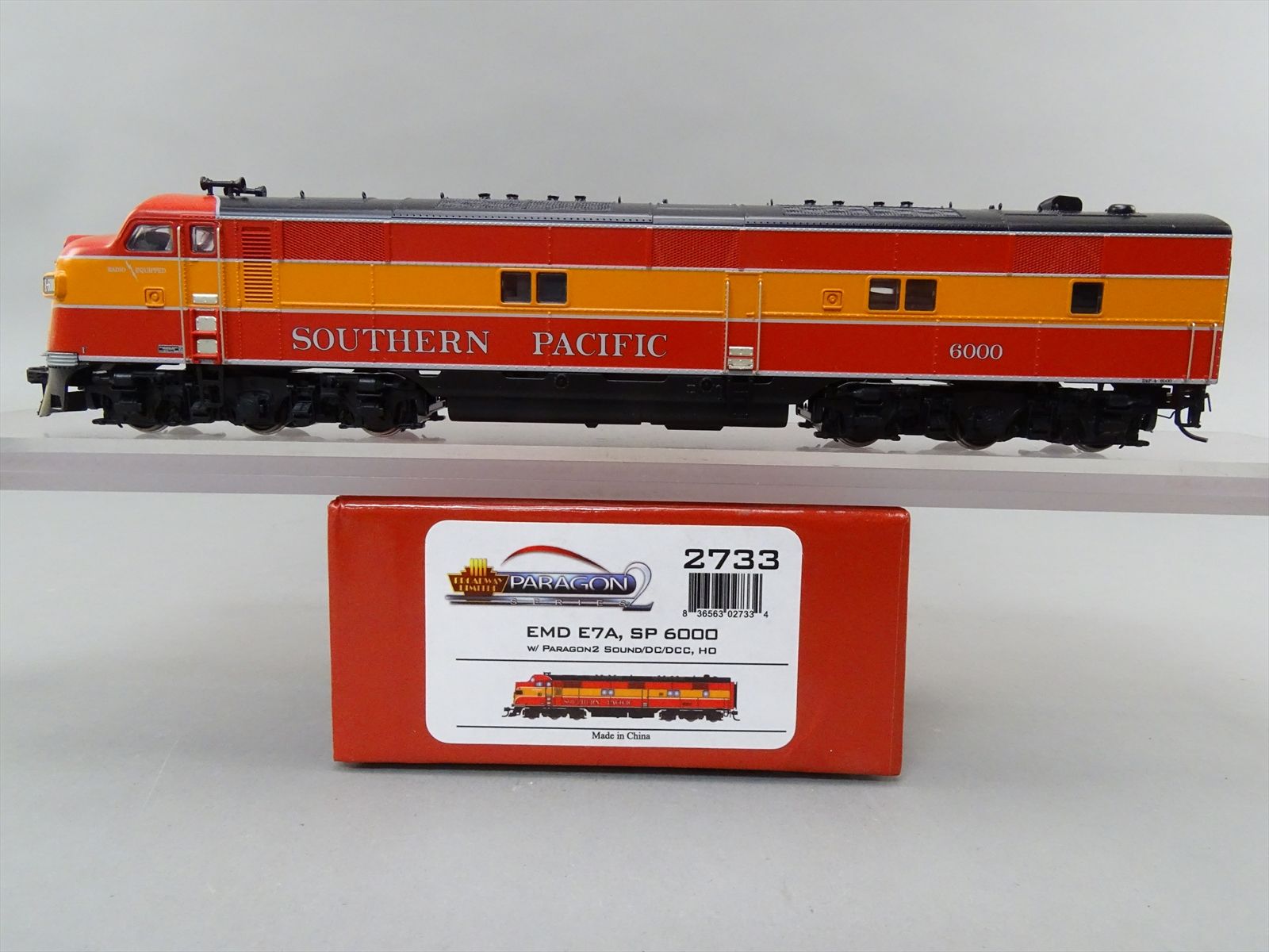 HO Plastic Model - BLI Broadway Limited 2733 SP Southern Pacific E7 E7A Daylight #6000 - F/P ...