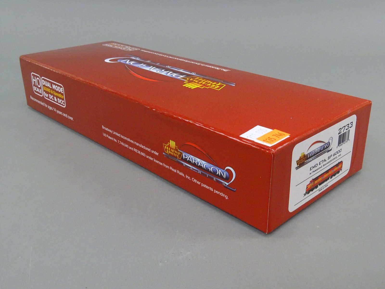 HO Plastic Model - BLI Broadway Limited 2733 SP Southern Pacific E7 E7A ...