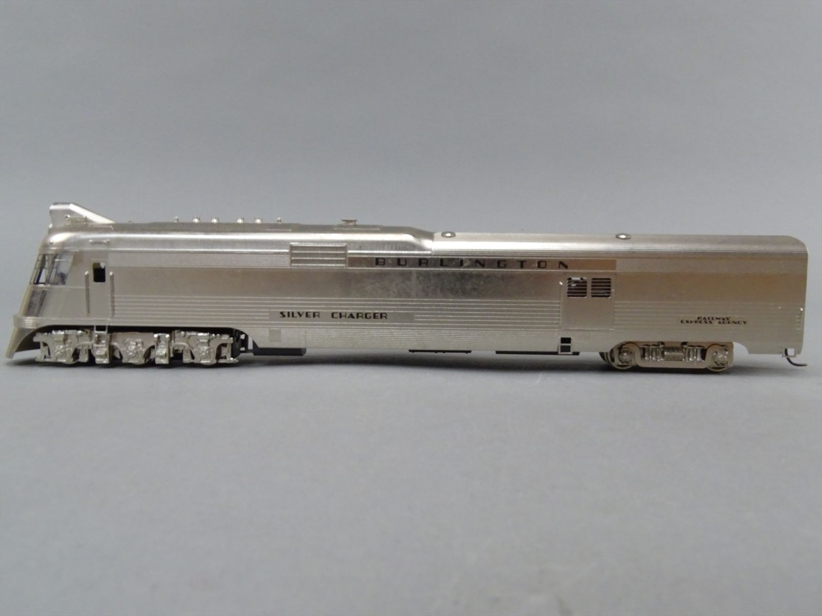 HO Brass Model - HM Hallmark CB&Q Burlington General Pershing Silver ...