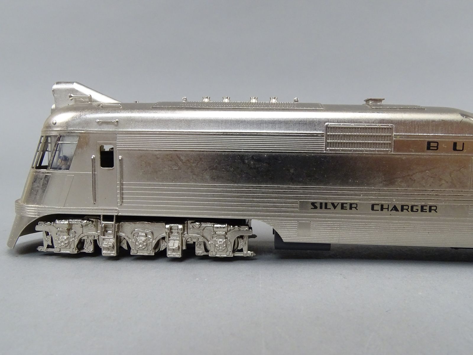 HO Brass Model - HM Hallmark CB&Q Burlington General Pershing Silver ...