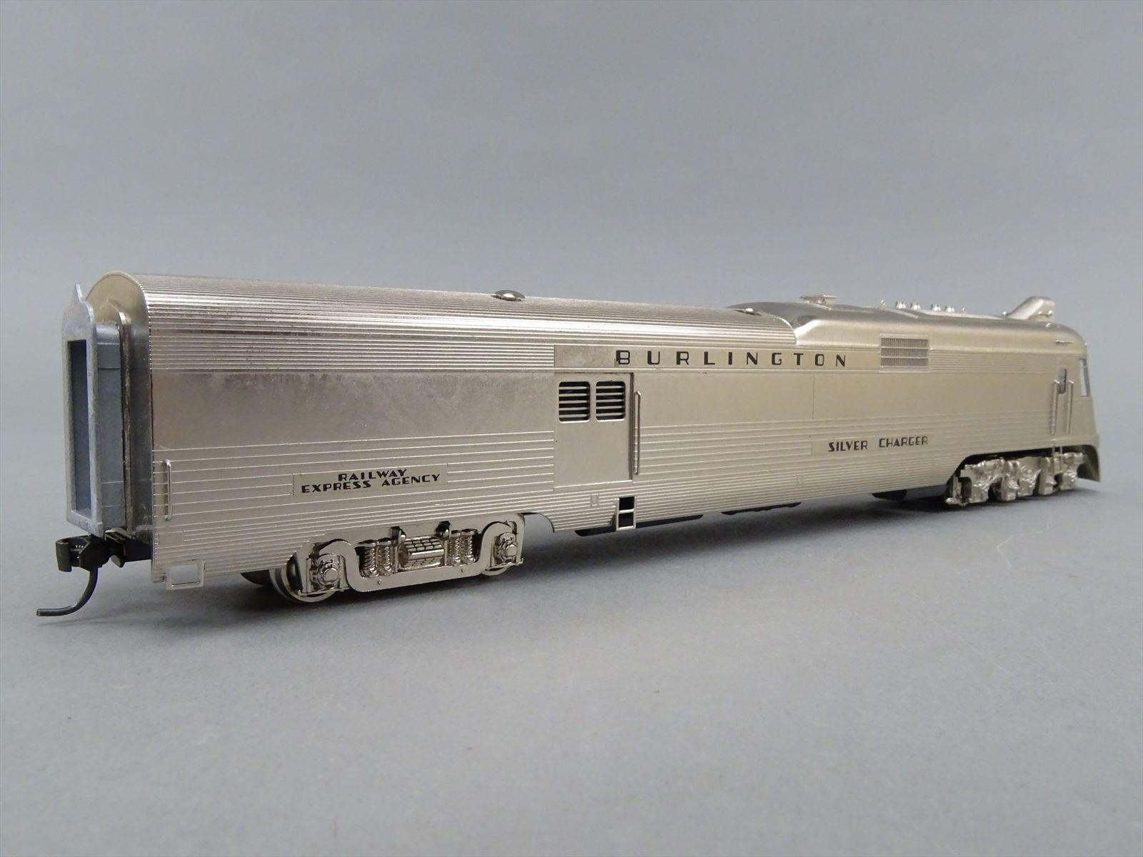 HO Brass Model - HM Hallmark CB&Q Burlington General Pershing Silver ...