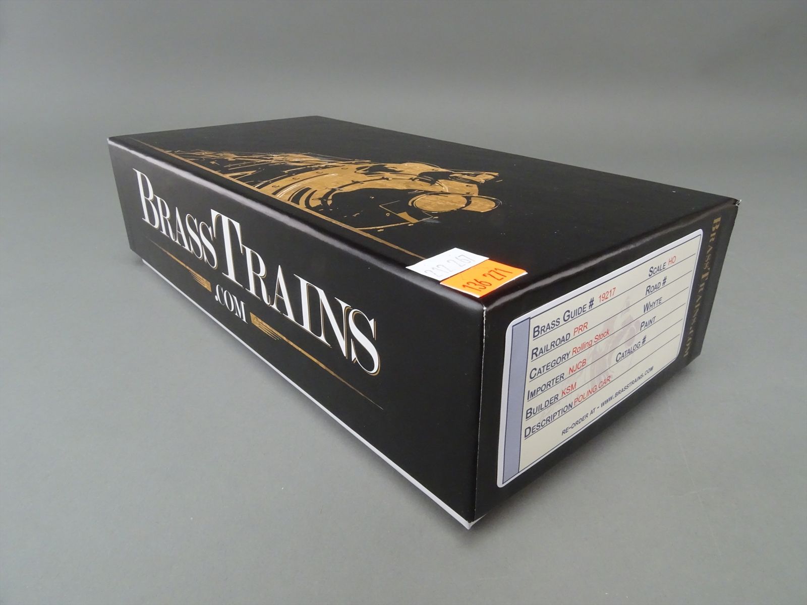 HO Brass Model - NJCB RS-608 PRR Pennsylvania Pole Poling Car ...