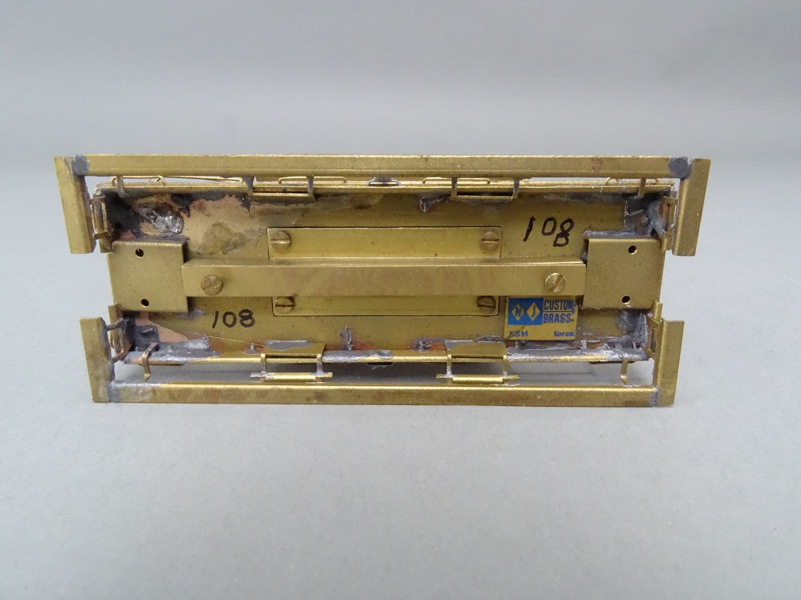 HO Brass Model - NJCB RS-608 PRR Pennsylvania Pole Poling Car ...