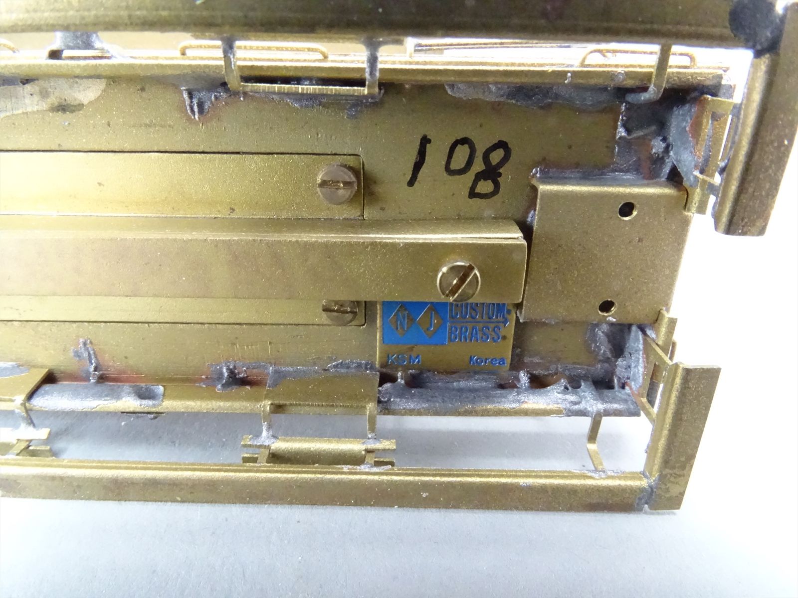 HO Brass Model - NJCB RS-608 PRR Pennsylvania Pole Poling Car ...