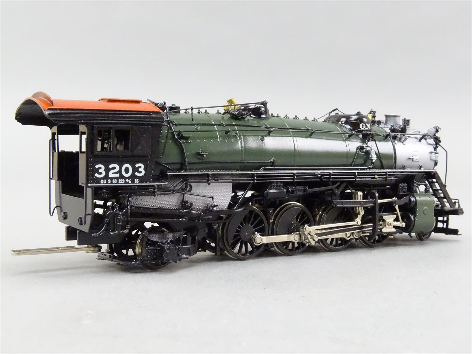 HO Brass Model - OMI 1419 GN Great Northern O-3 2-8-2 USRA Heavy #3203 ...