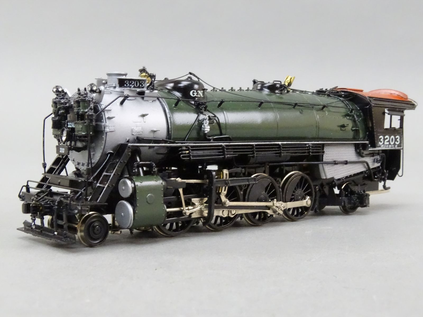 HO Brass Model - OMI 1419 GN Great Northern O-3 2-8-2 USRA Heavy #3203 ...