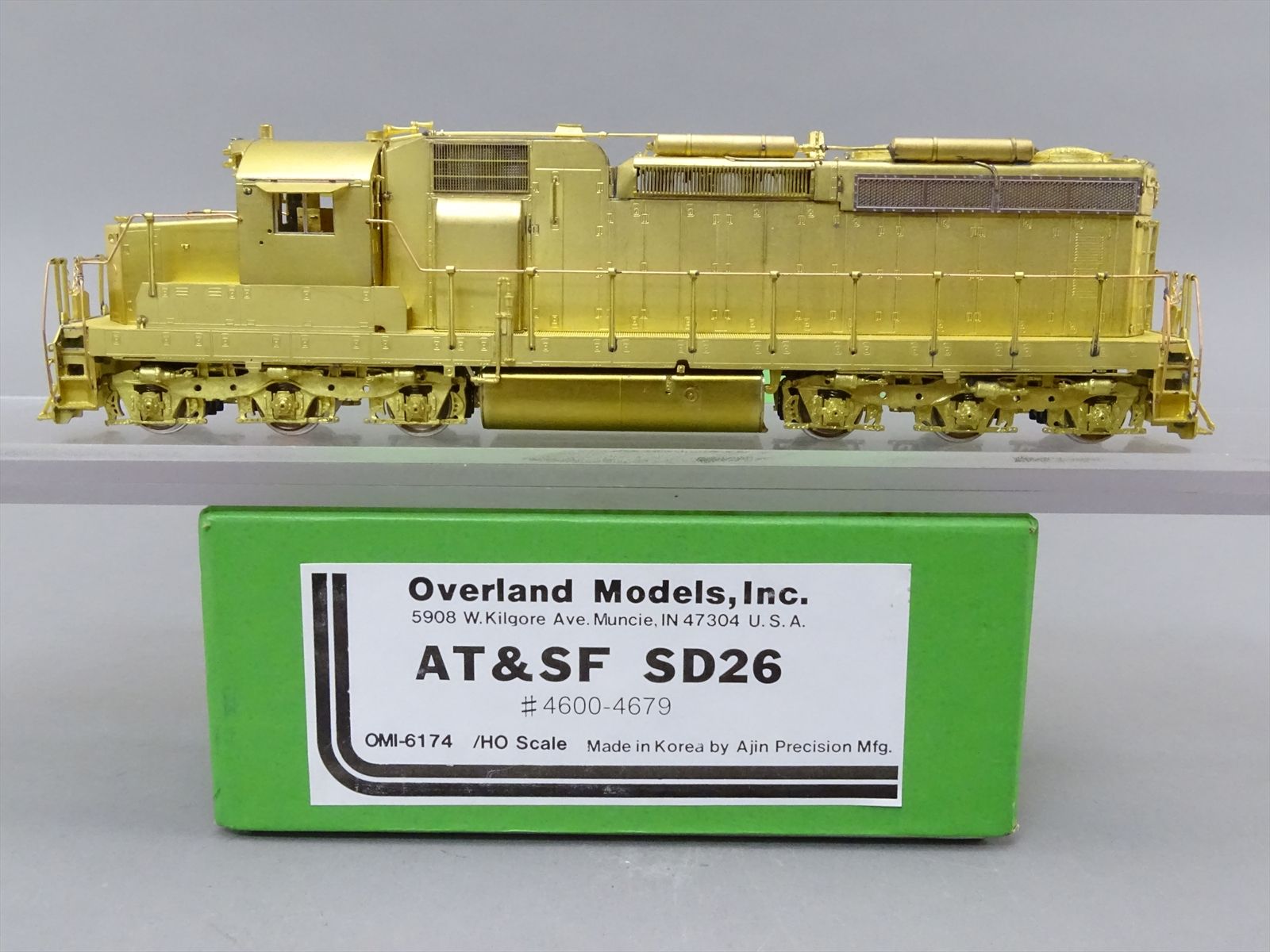 HO Brass Model - OMI 6174 AT&SF Santa Fe EMD SD26 #4600 - 4679 ...