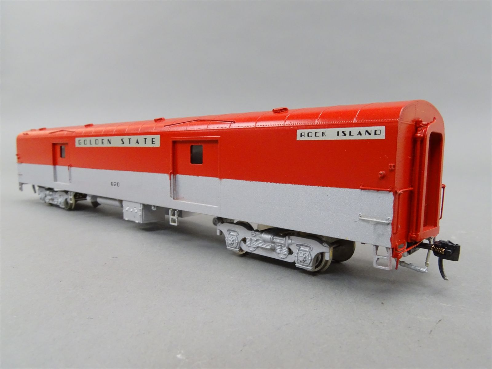 HO Brass Model - AWE 0110 GN as RI Rock Island Golden State Baggage Car ...