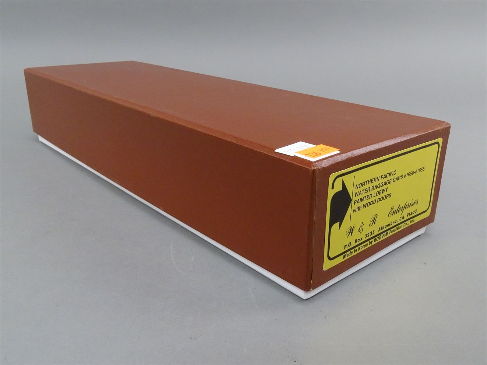 HO Brass Model - W&R NP Northern Pacific Water Baggage Car #1651 Loewy ...