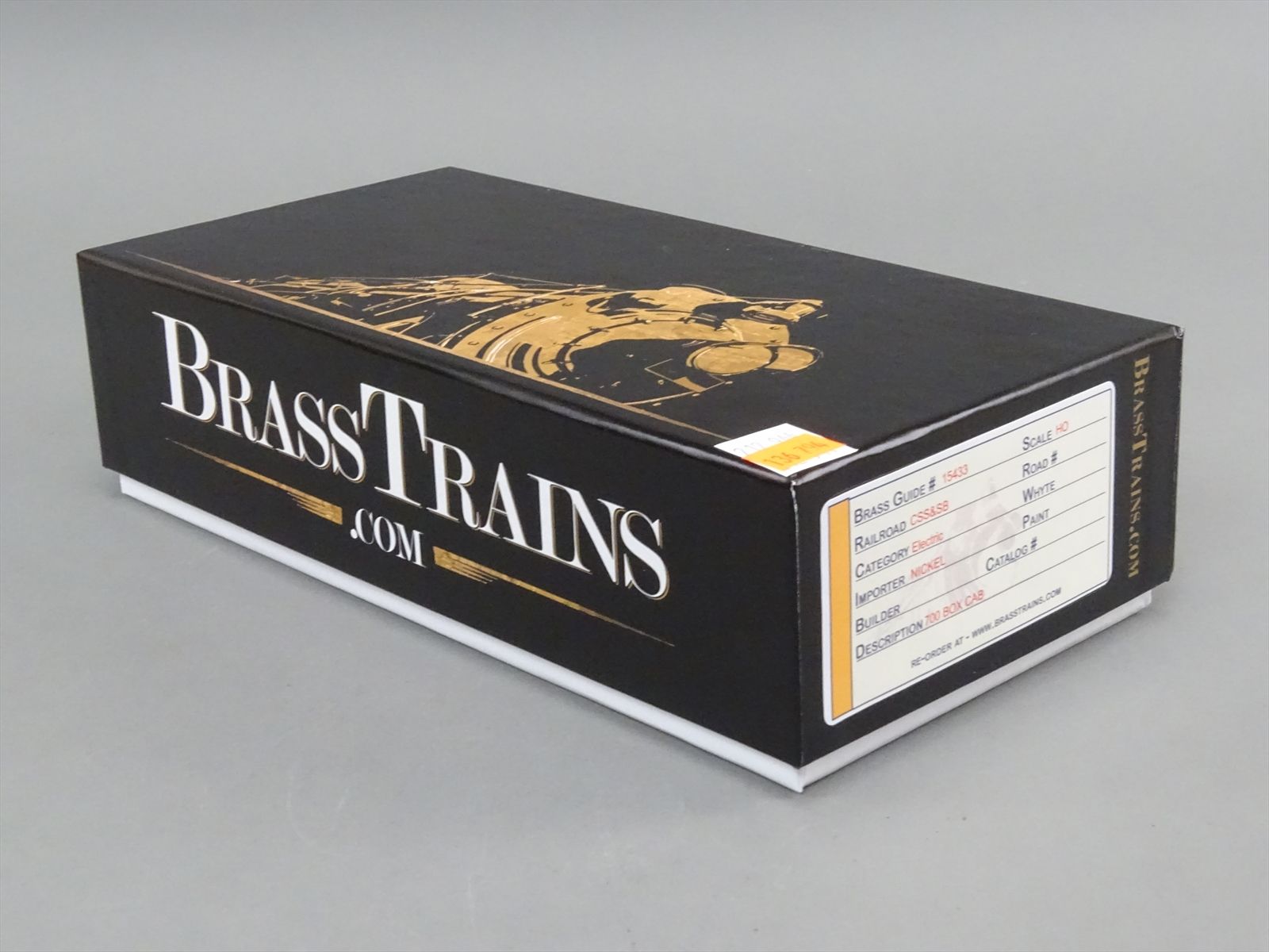 HO Brass Model - NPP Nickel Plate CSS&SB South Shore Boxcab Box Cab ...