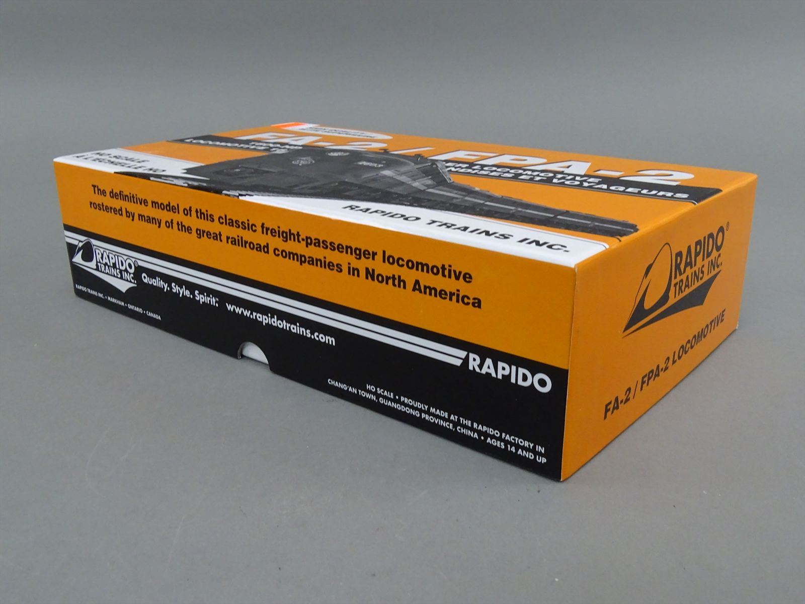 HO Plastic Model - Rapido 21531 ERIE ALCO FA-2 Unnumbered - F/P + DCC