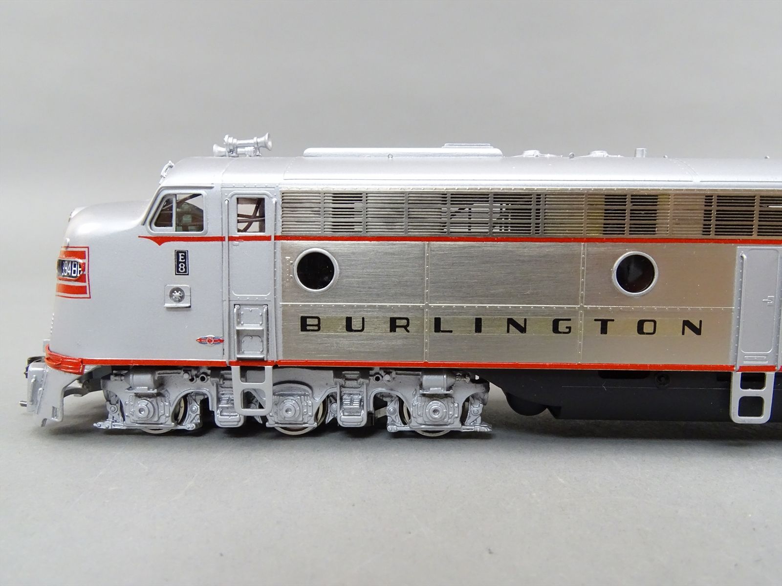 HO Brass Model - Oriental CB&Q Burlington E9 E9A w/o Fuel Tank Skirt #9948B - F/Plated + Custom ...