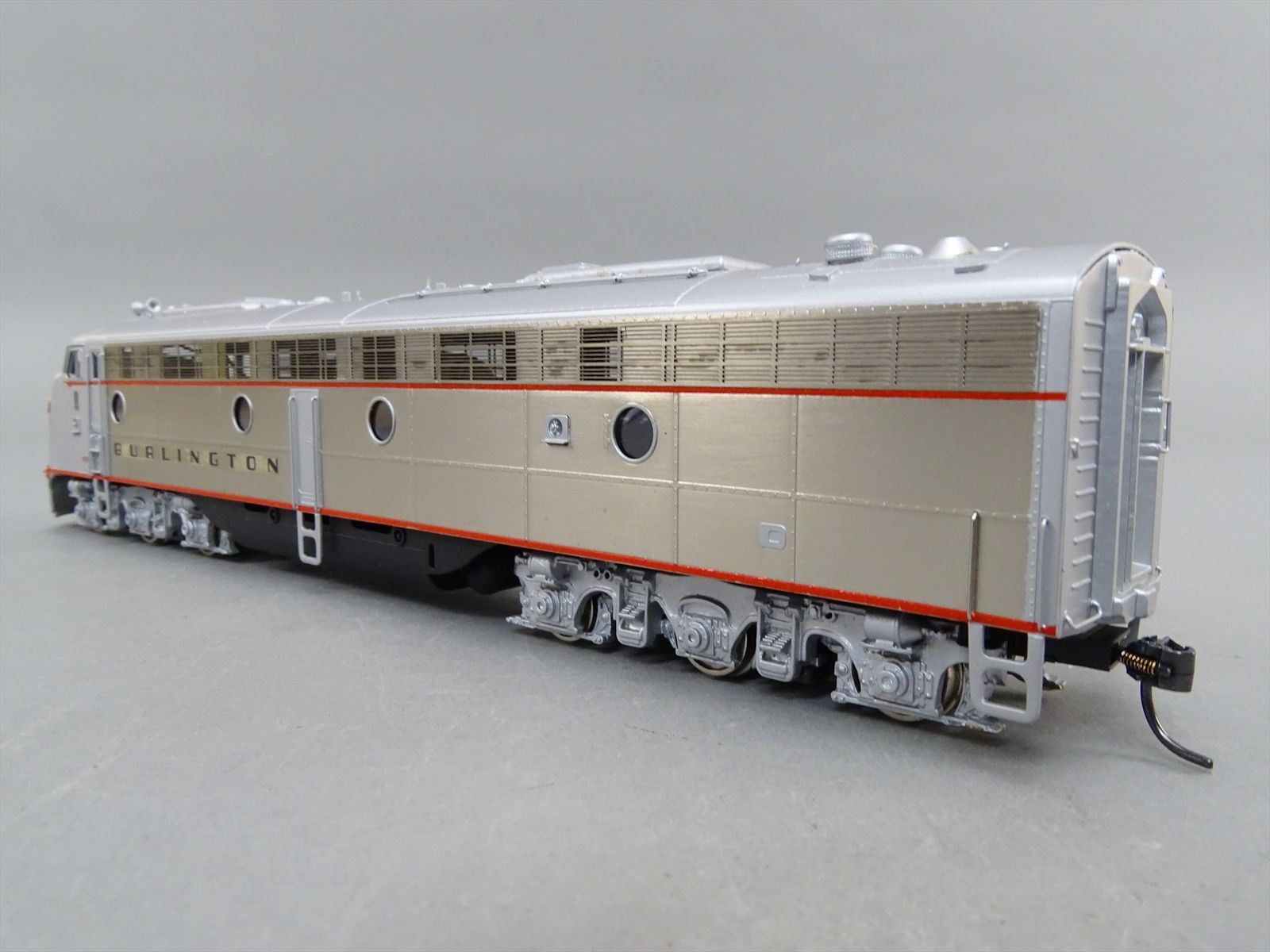 HO Brass Model - Oriental CB&Q Burlington E9 E9A w/o Fuel Tank Skirt #9948B - F/Plated + Custom ...