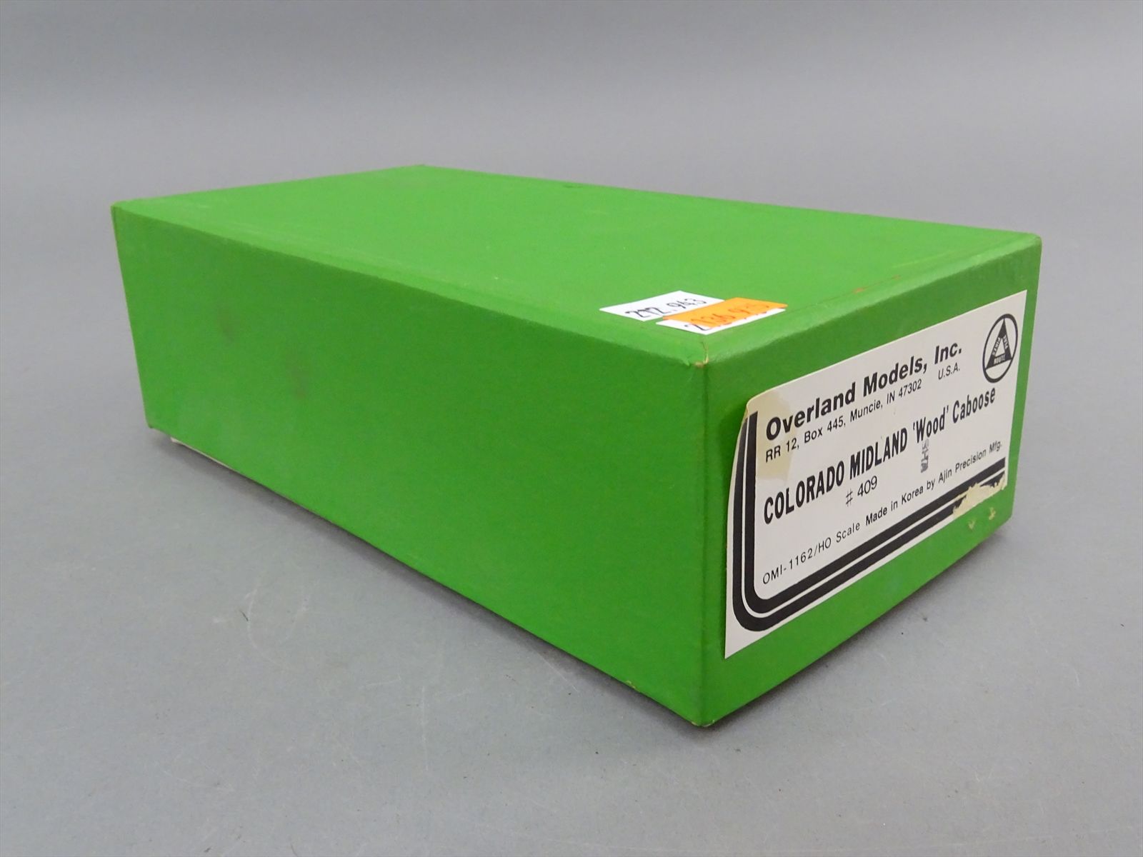 HO Brass Model - OMI 1162 CM Wood Caboose #409 - Unpainted - 1982 Run ...