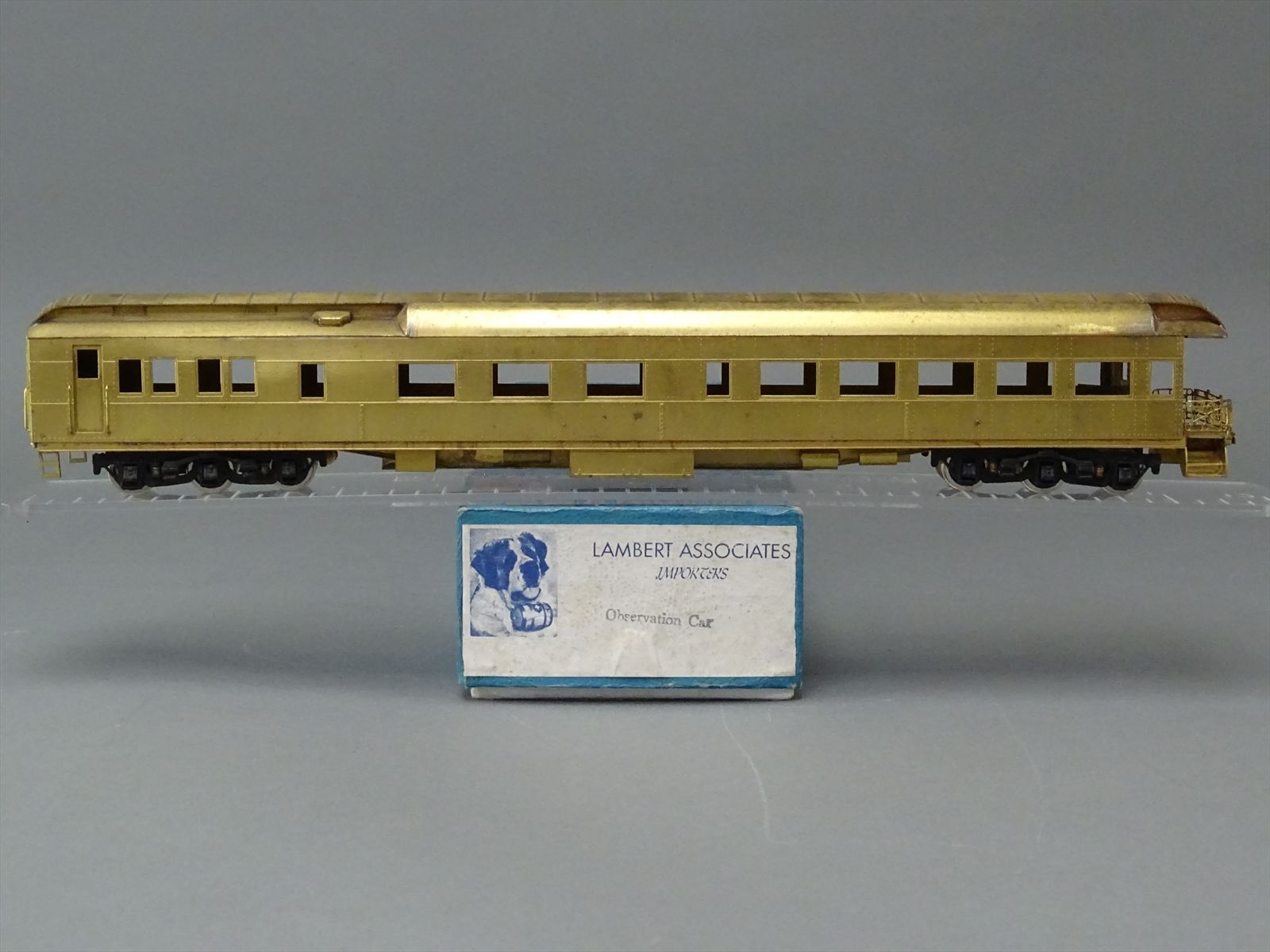 HO Brass Model - Lambert 800 AT&SF Santa Fe Observation Car HW ...